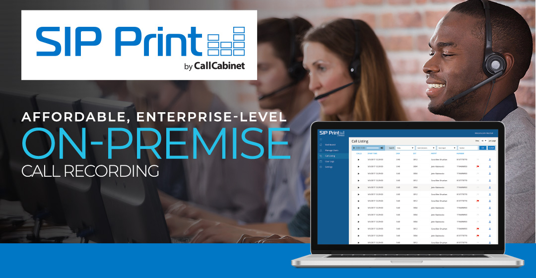 SIP Print Call Recording | SIP Print by CallCabinet